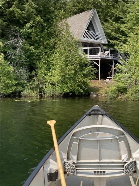 A-Frame cottage on Lac Bataille - Val-des-Monts Cottage Rental | GL-10741 | CottagesInCanada
