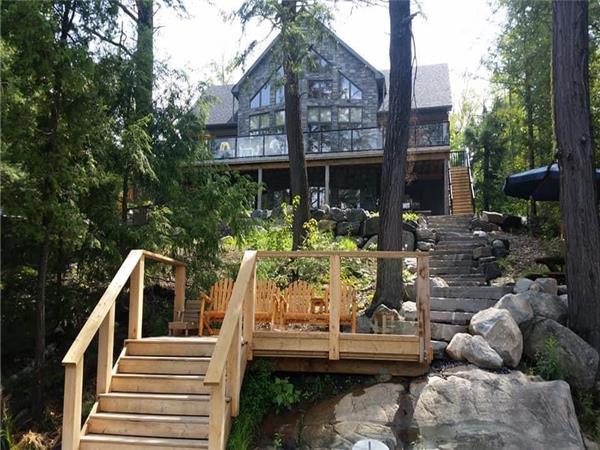 Luxury Parry Sound Waterfront - Mckellar Cottage Rental | GL-28924 ...