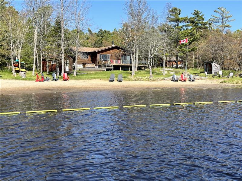 Beachfront Private Georgian Bay - Nobel Cottage Rental | DI-40221 ...