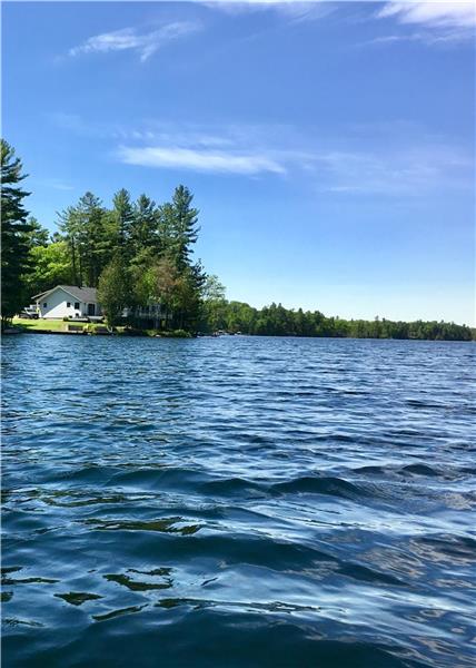 Beautiful Lakeside Home for Sale - Plevna Cottage for Sale | FS-42387 ...