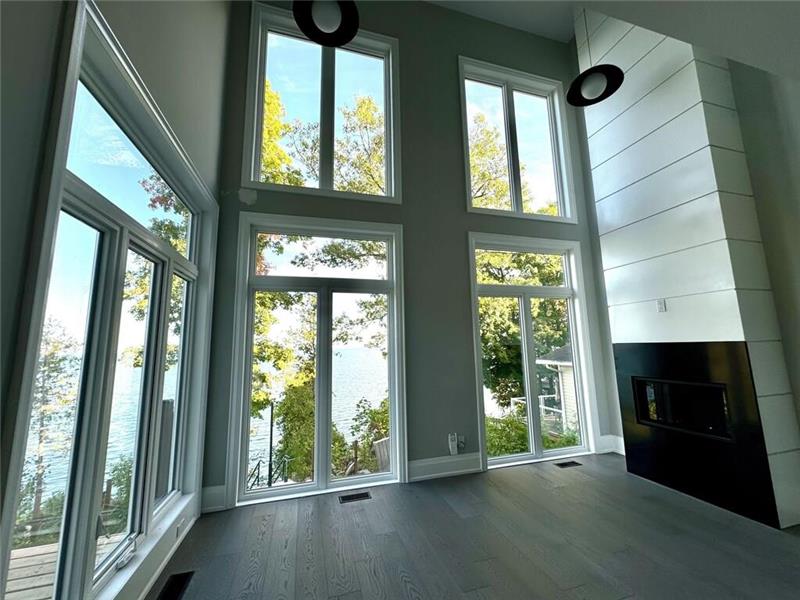 Brand new waterfront LUXE lake - Hawkestone Cottage Rental | GL-42680 ...